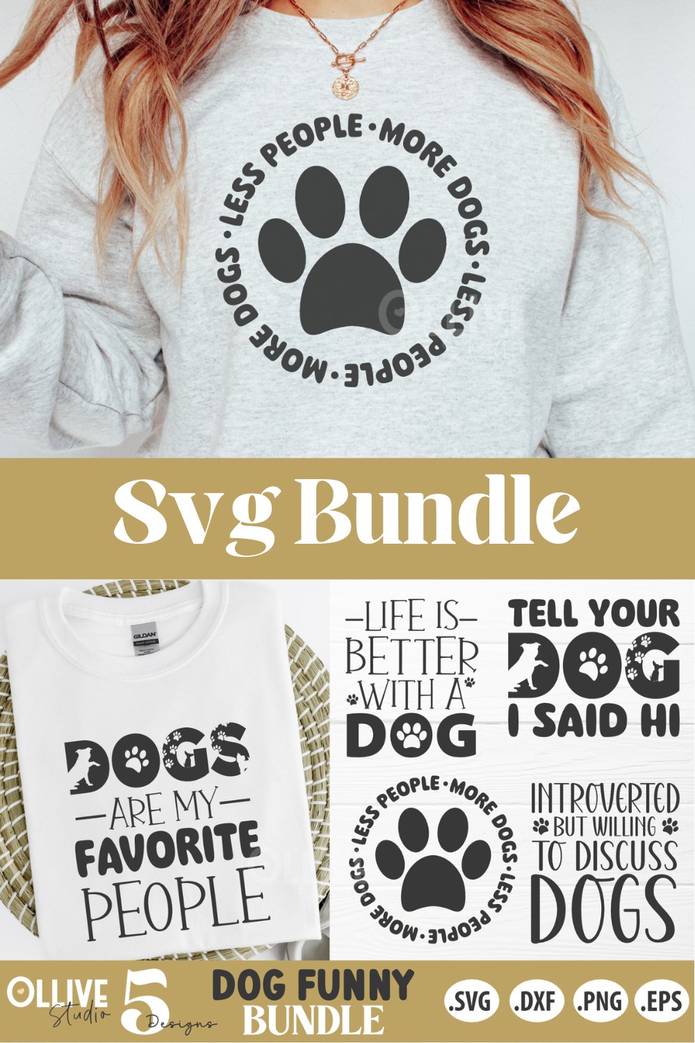 Dog Funny Quotes SVG | Dog SVG Bundle