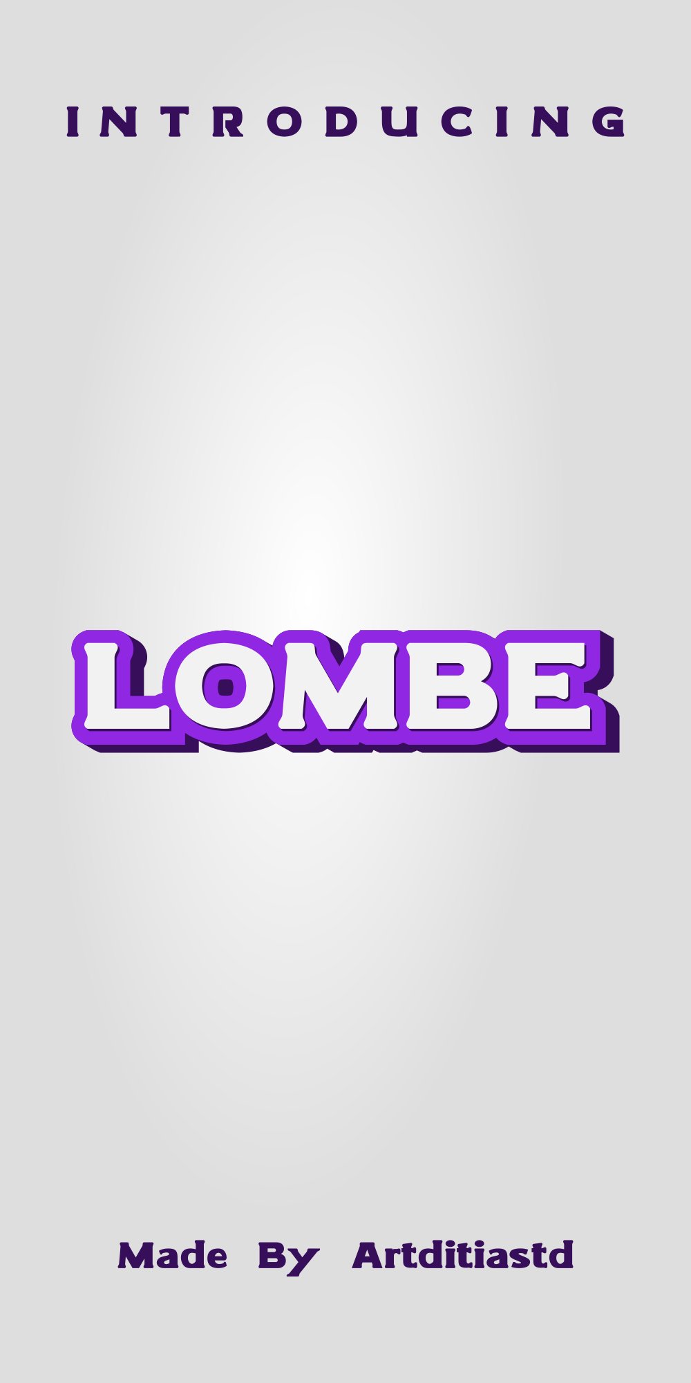 Lombe font