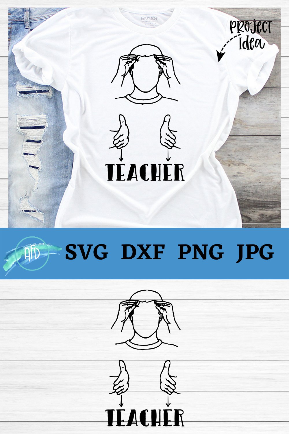 ASL teacher svg sign language teacher svg deaf awareness svg