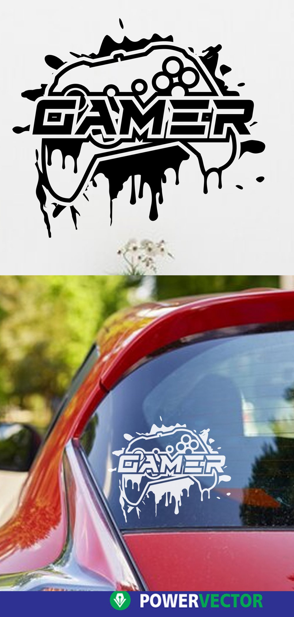 Gamer Svg| Dripping Gamer Shirt/ Wall Decor Design