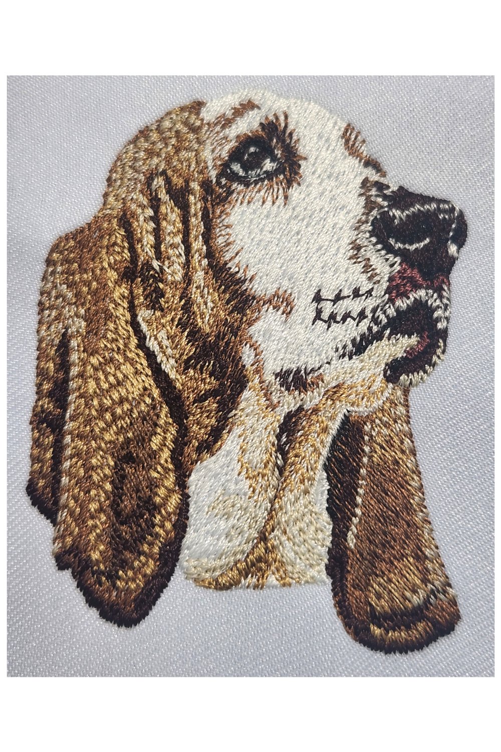 Basset Hound machine embroidery file