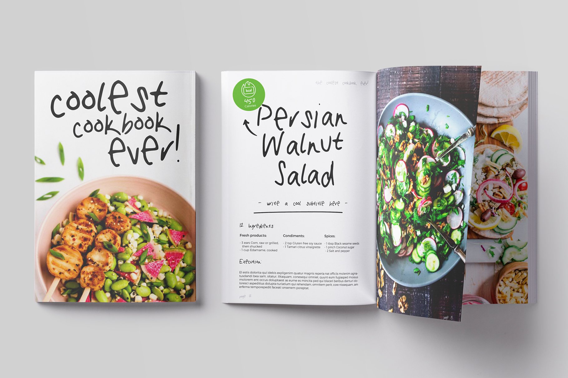 32 Pages Cool CookBook Magazine