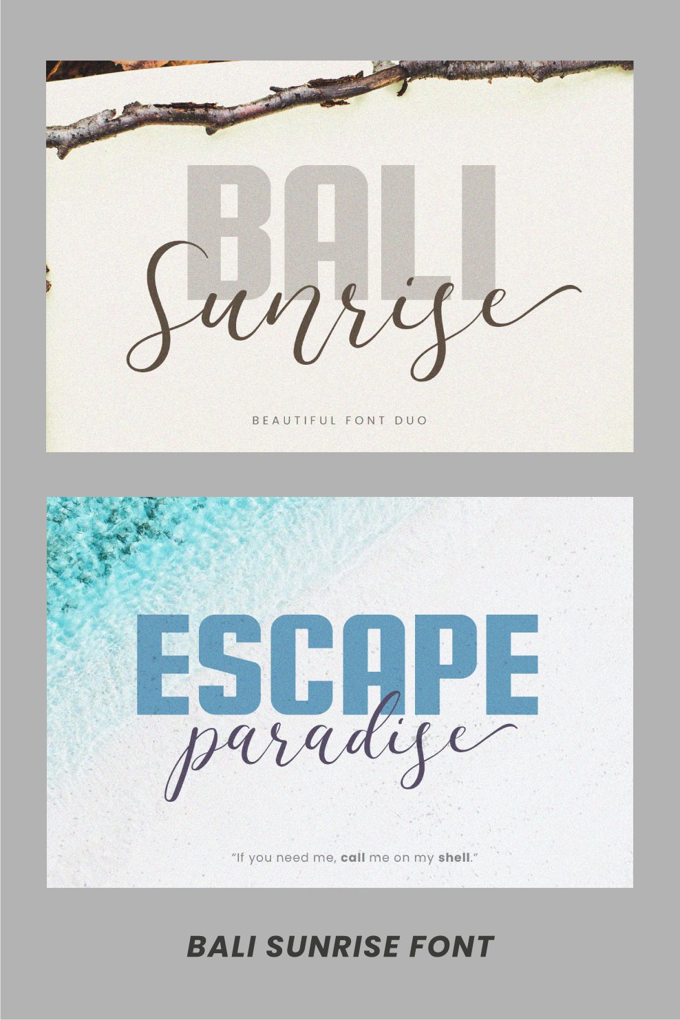 Bali Sunrise - Font Duo (1002763)