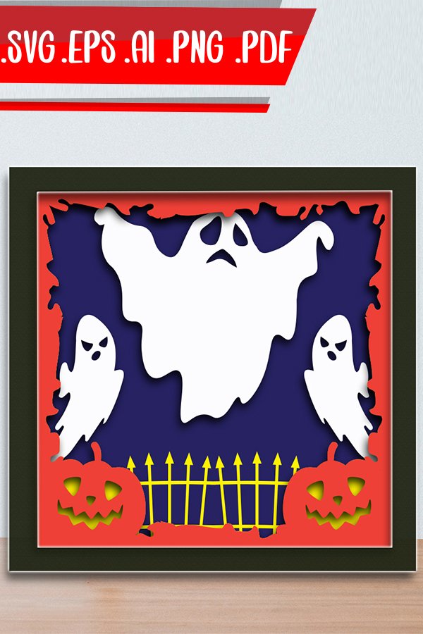 Halloween Layered Papercut 8