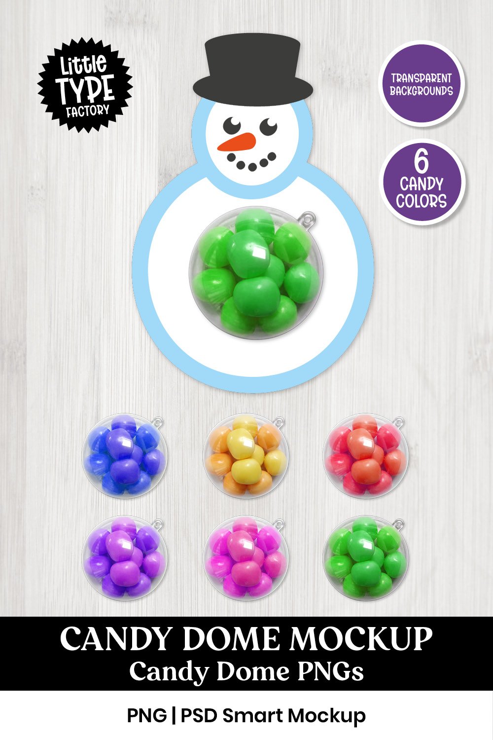 CANDY DOME MOCKUP | Plus Transparent Candy Dome PNGs Images