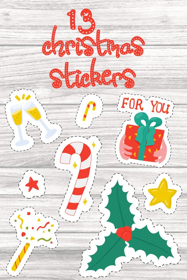 Printable Christmas Stickers 937188 