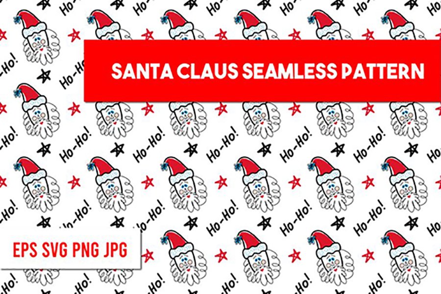 Santa Claus SVG. Santa Claus clipart