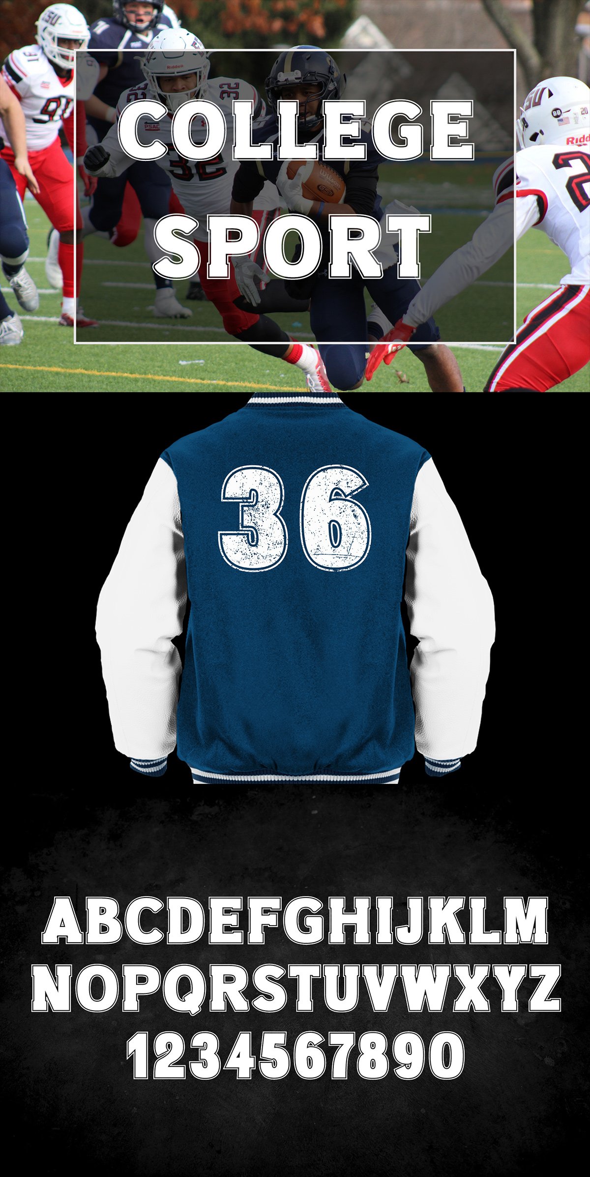 College Sport Font (938212)