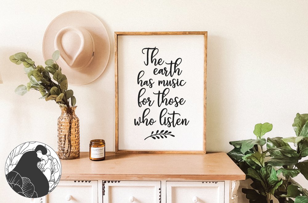 Farmhouse Sign SVG, Music SVG