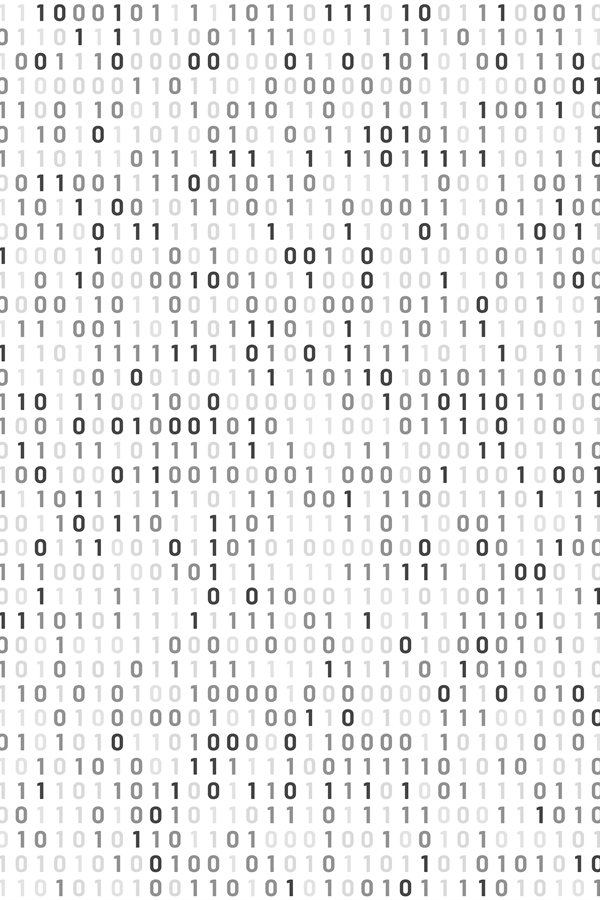 Binary Matrix Code Computer Data Stream Digital Security C