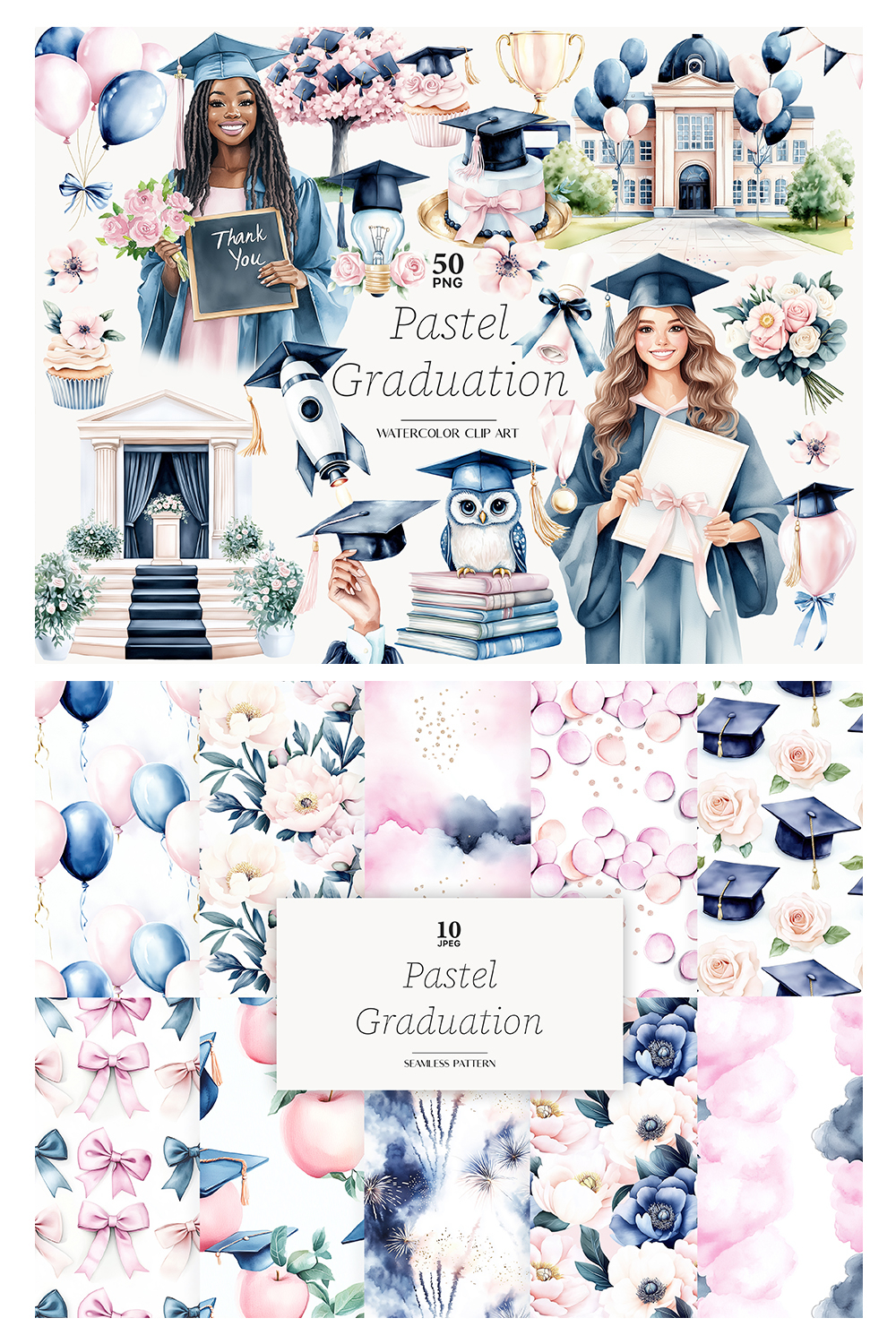 Graduation Clip Art PNG | College Clipart