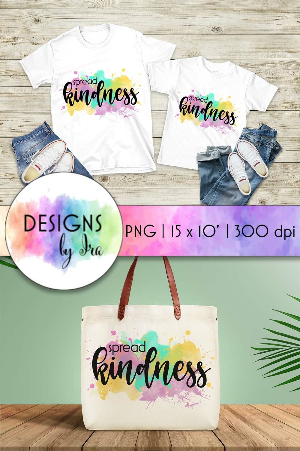Spread Kindness Print | Positive Quotes | Rainbow Splash