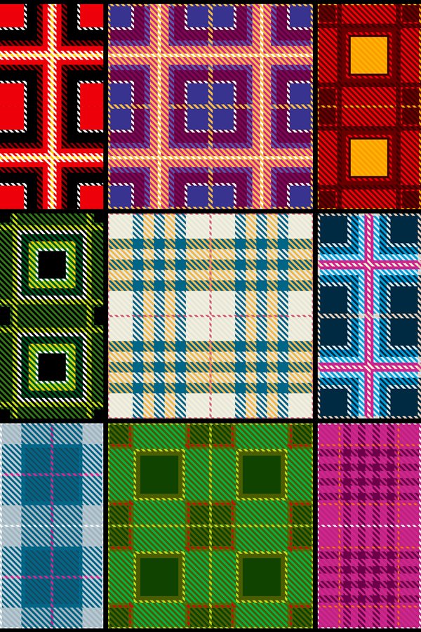 Classic tartan, british traditional stripe, plaid vector sea