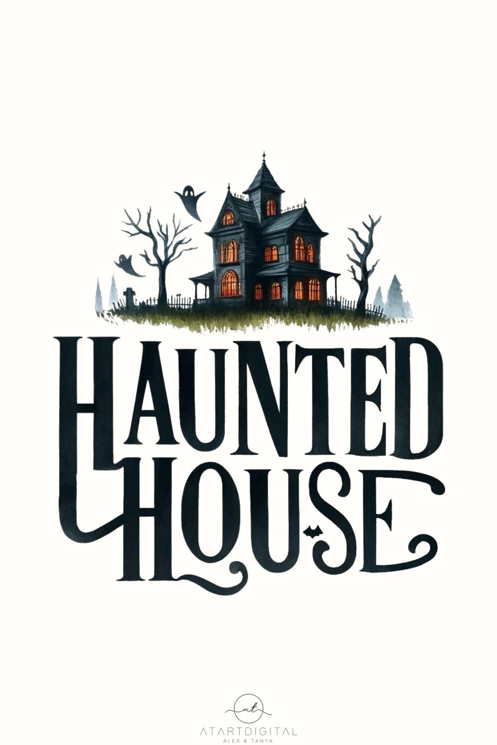 Haunted House Transparent Halloween PNG File,Haunted Mansion