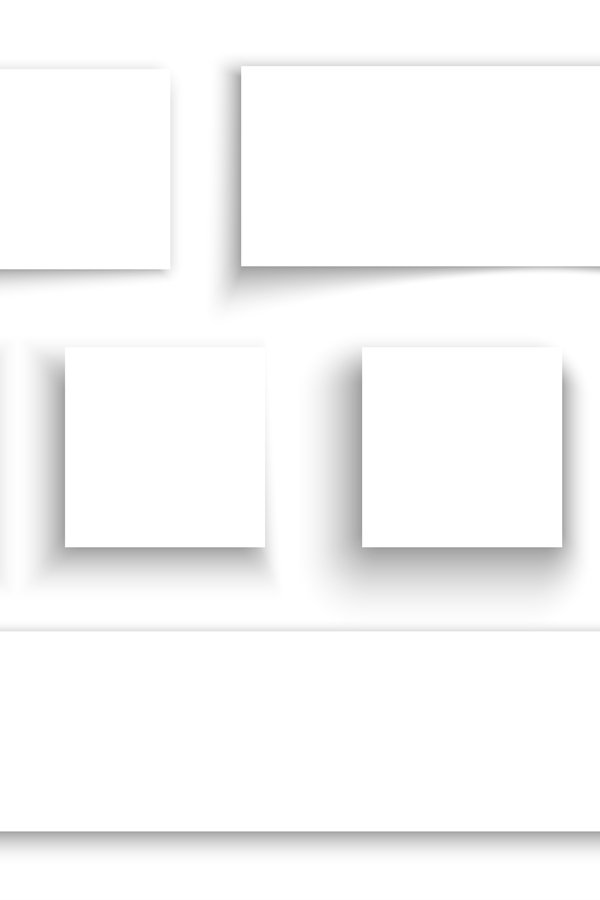 Shadow paper. Transparent realistic elements shadows, frame