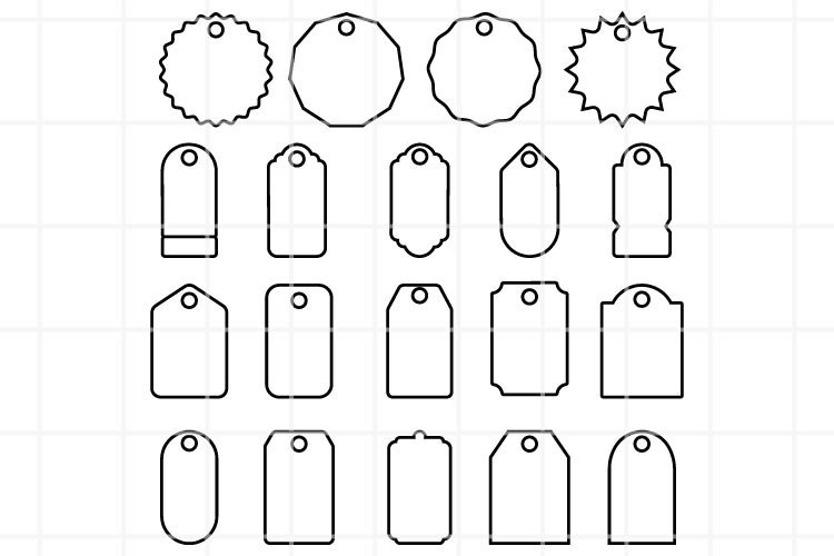 Price SVG. Price cutting set. Sale cut files. (1297371)