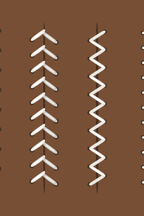 Ball stitches patterns