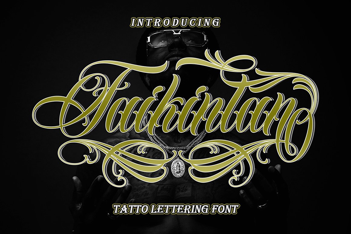Faikinlan - Tattoo Lettering Font