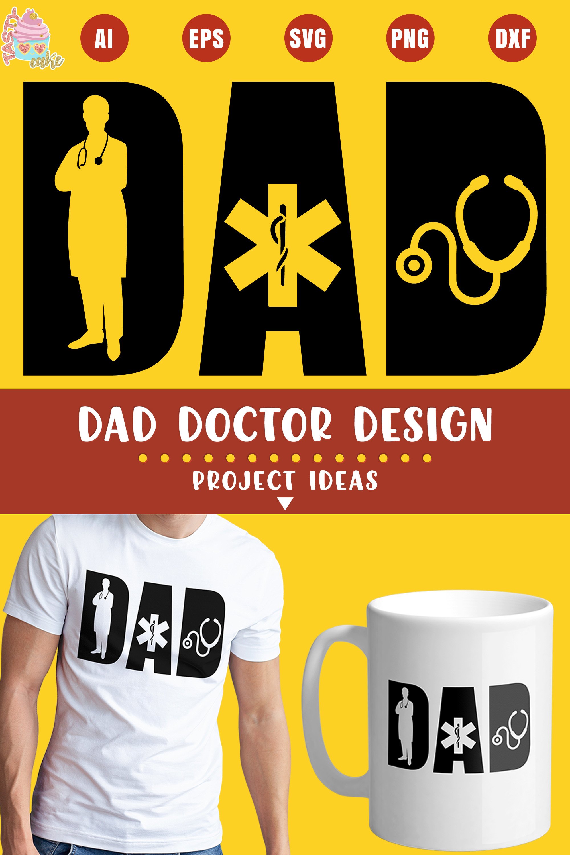 Dad Doctor SVG - Father's Day Designs