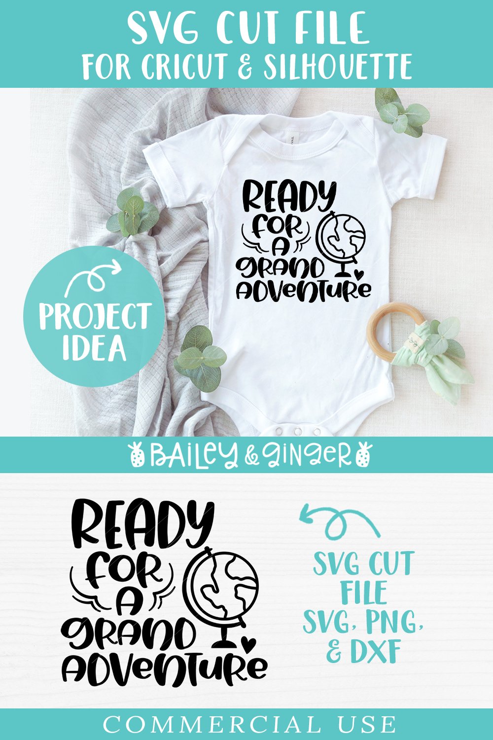 Cute Baby SVG - Adventure - Newborn SVG