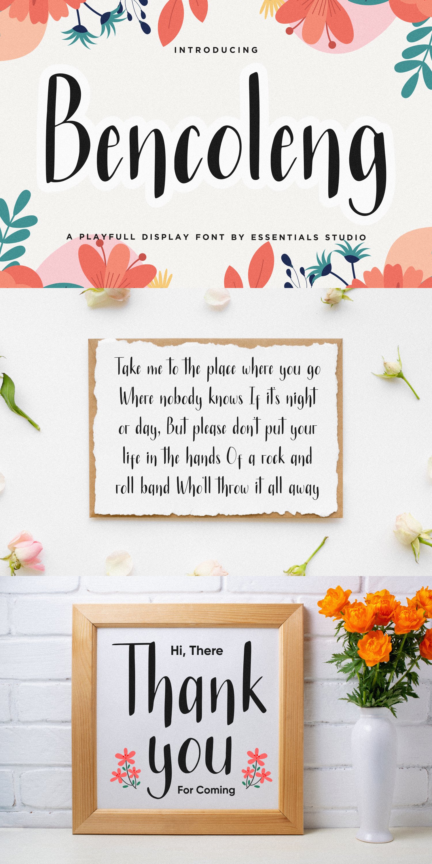 Bencoleng - Fun Handwritten Font