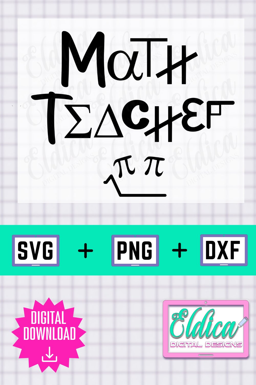 Math Teacher Svg, Math Svg