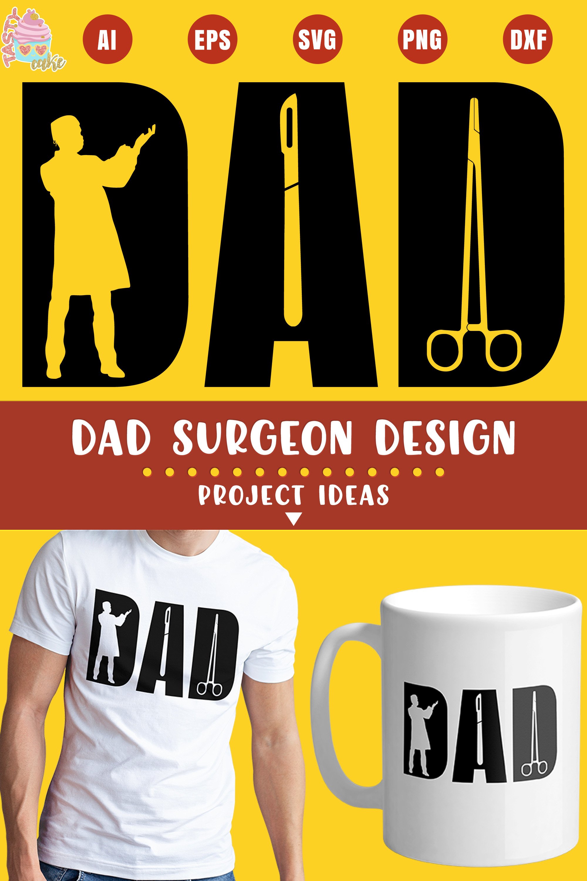 Dad Surgeon SVG - Father's Day Designs
