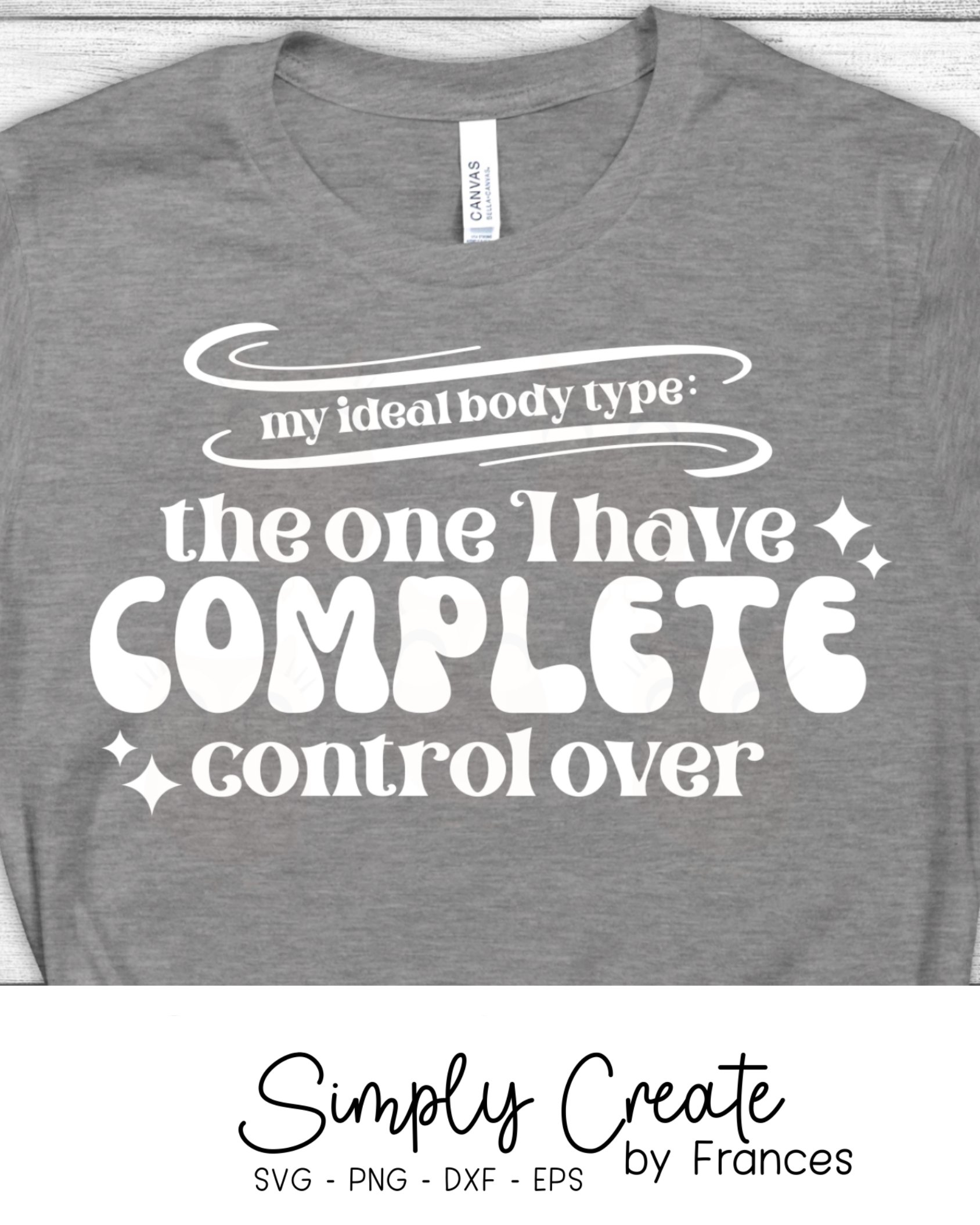 Ideal Body Type SVG, Women's Rights, gender inclusive