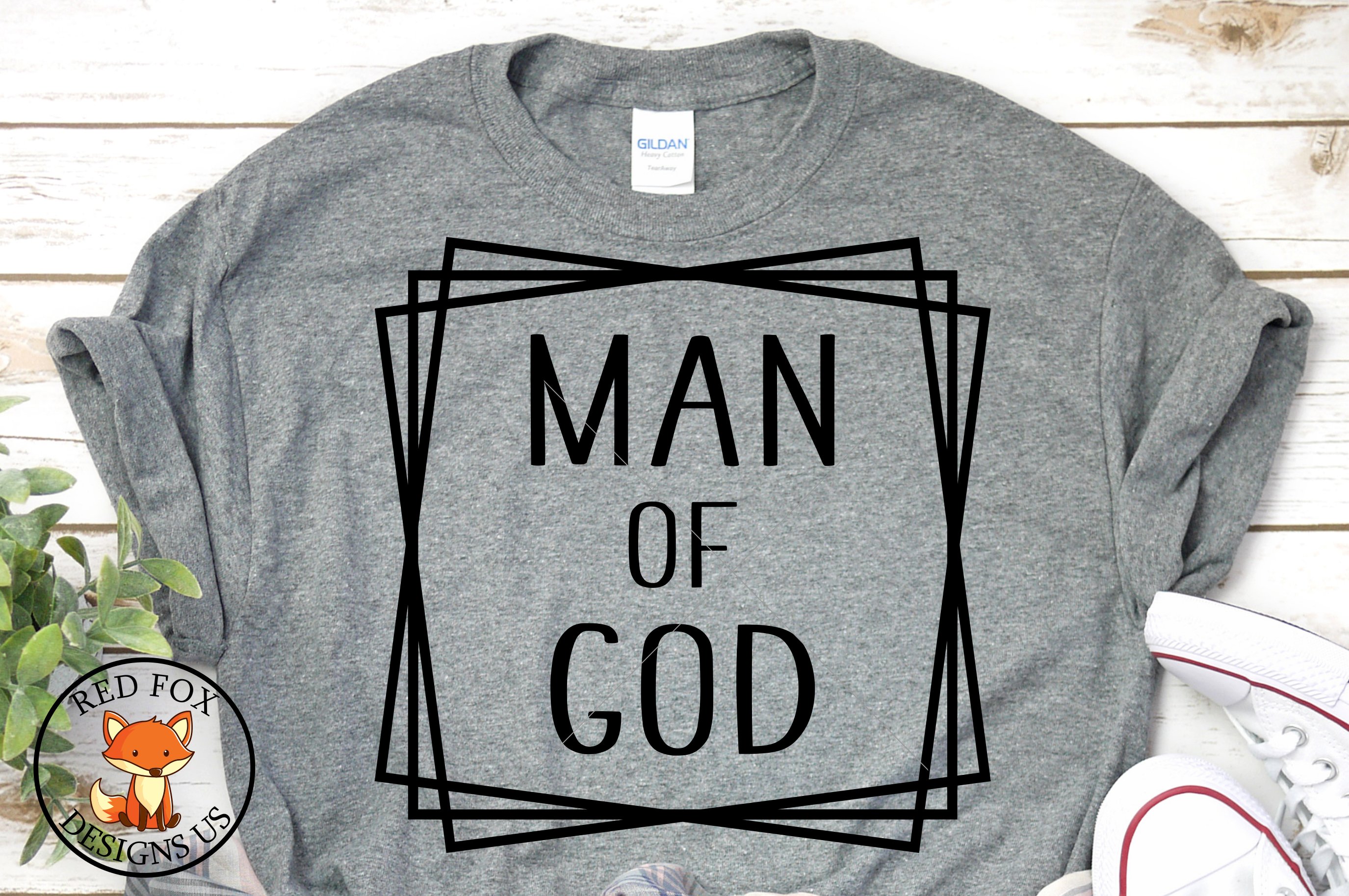 Man Of God SVG | Scripture SVG PNG DXF