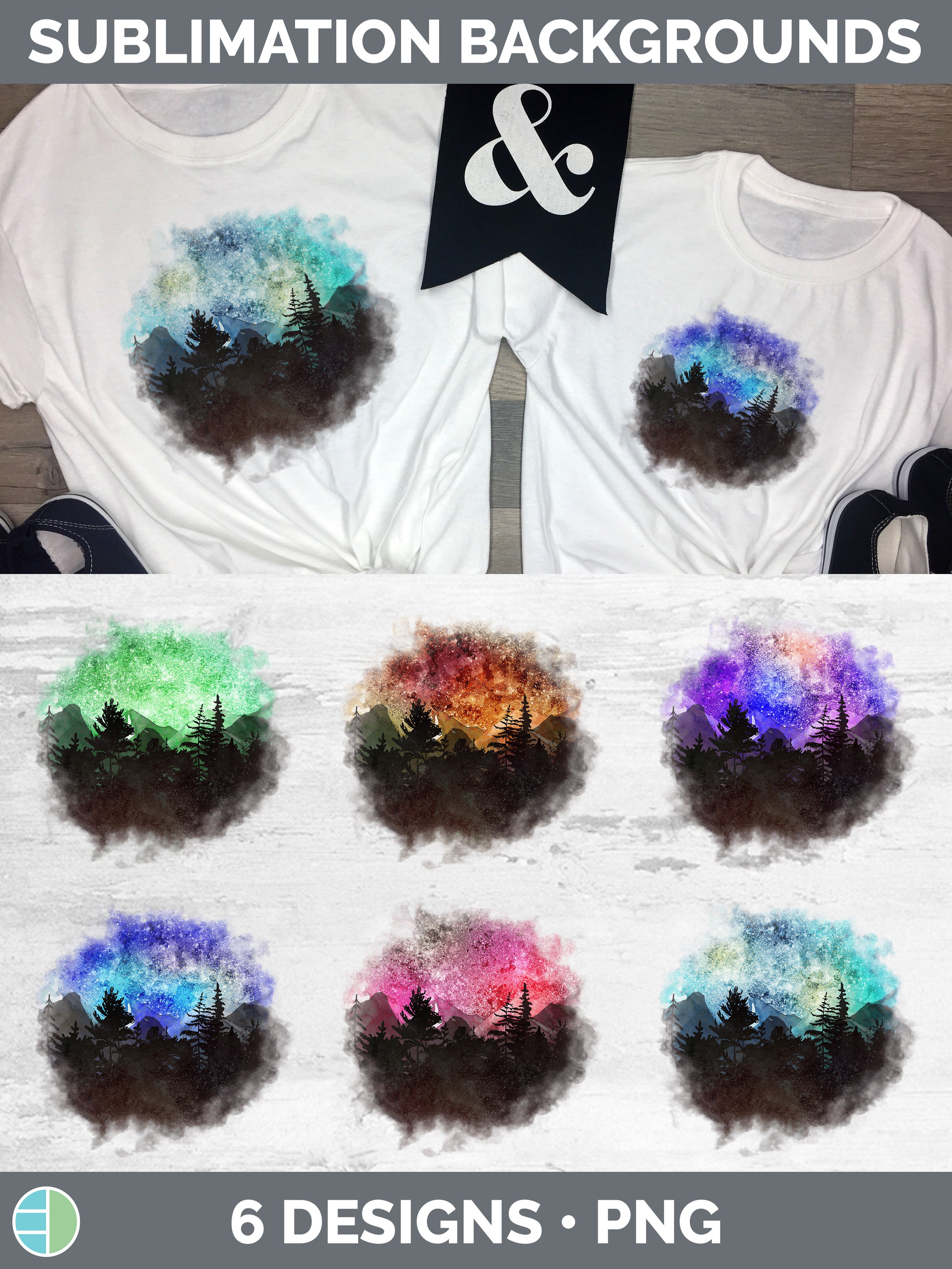 Night Background | Grunge Sublimation Designs
