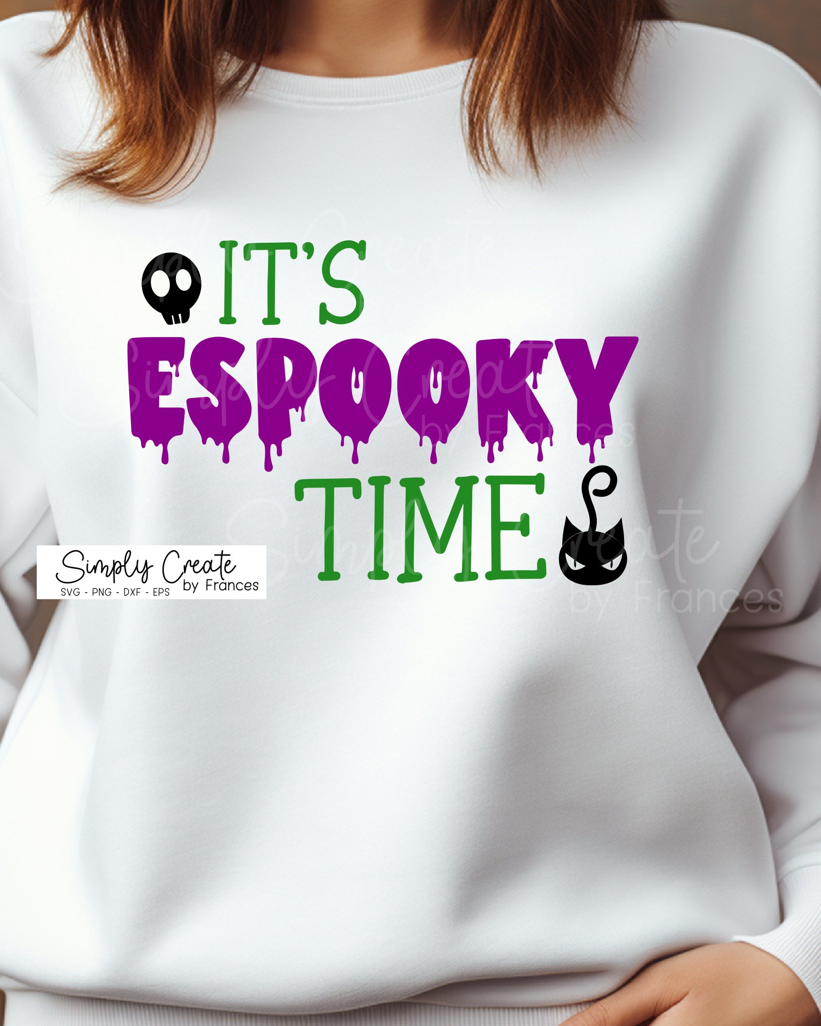 It's Espooky Time SVG, Halloween, Spanglish, Spooky Season