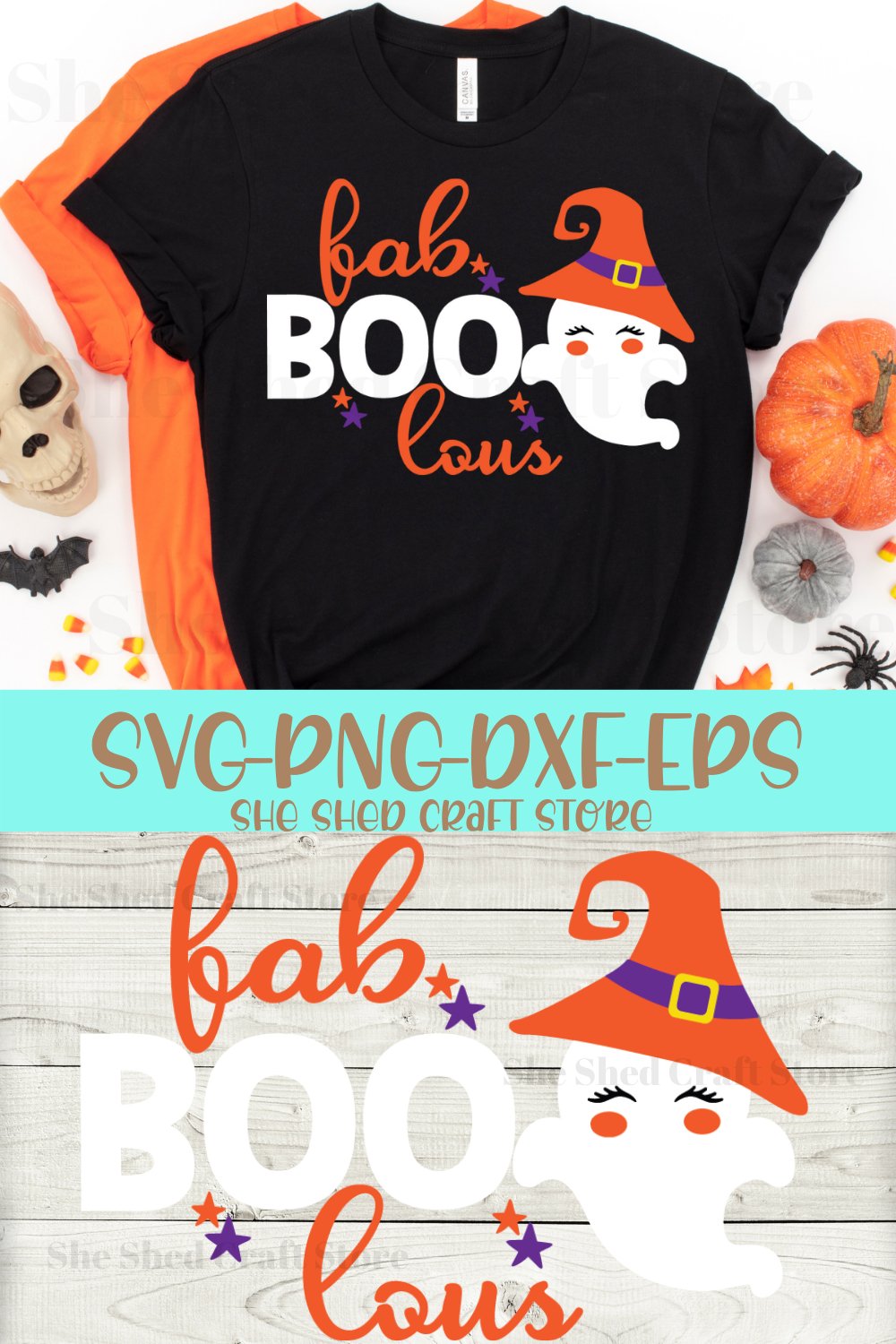 Fab Boo Lous Kids Halloween SVG - Mom Halloween SVG