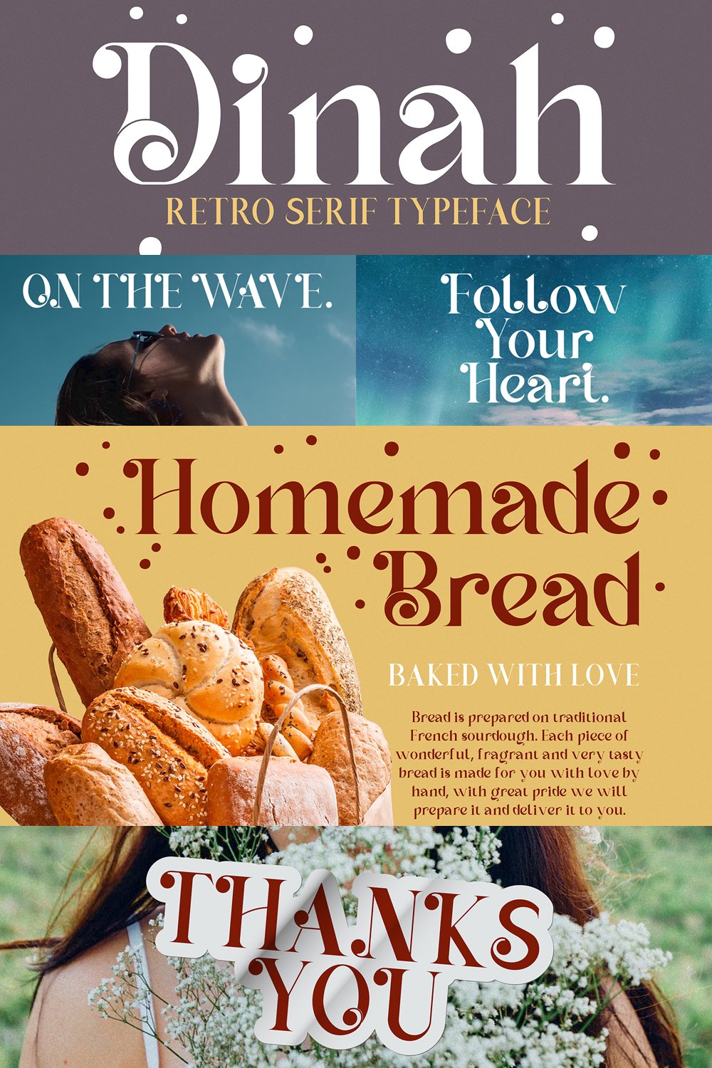 Dinah Glamour / Regular Font