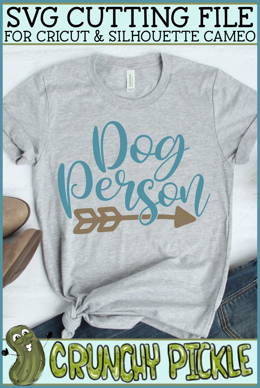 Dog Person SVG File