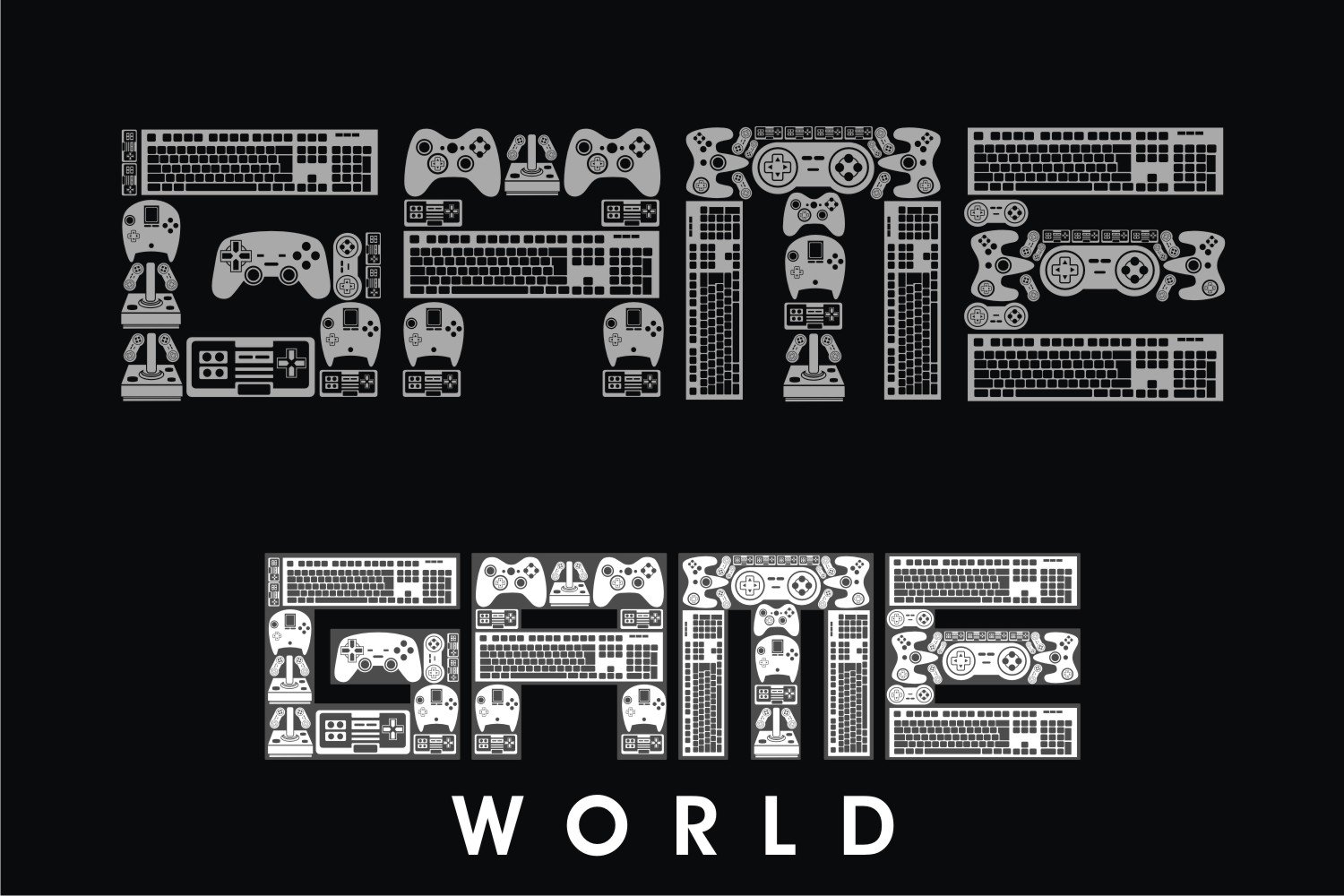 Game World Logo Design