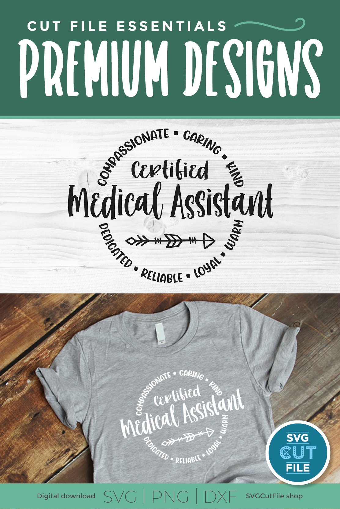 CMA SVG for Cricut and Silhouette machines