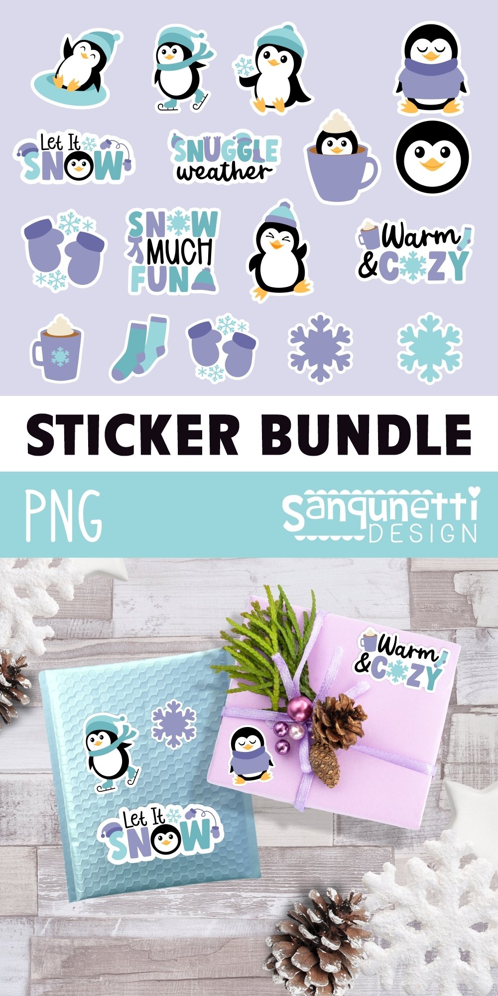 Penguin Stickers