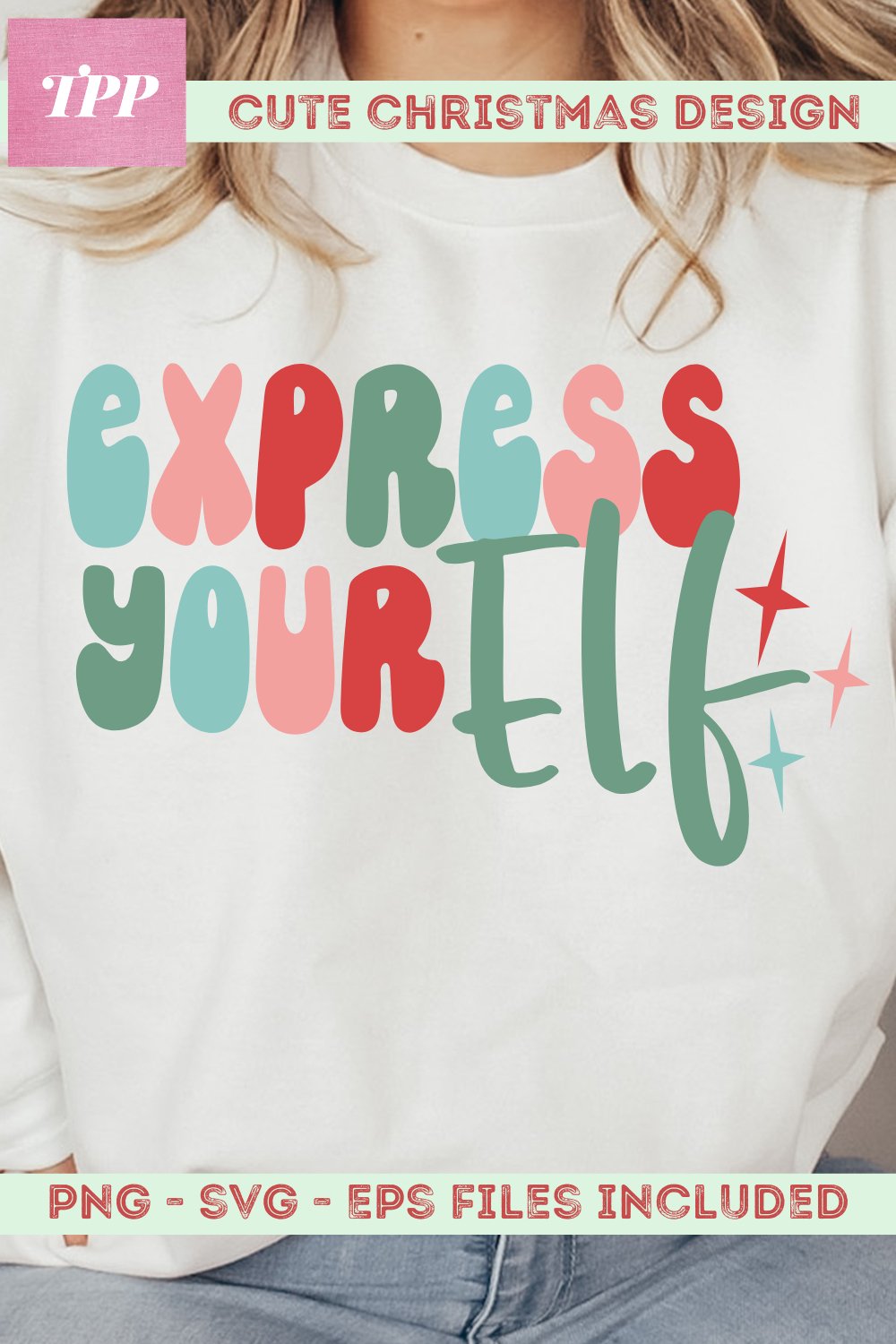 Funny Express Your Elf svg- Christmas SVG