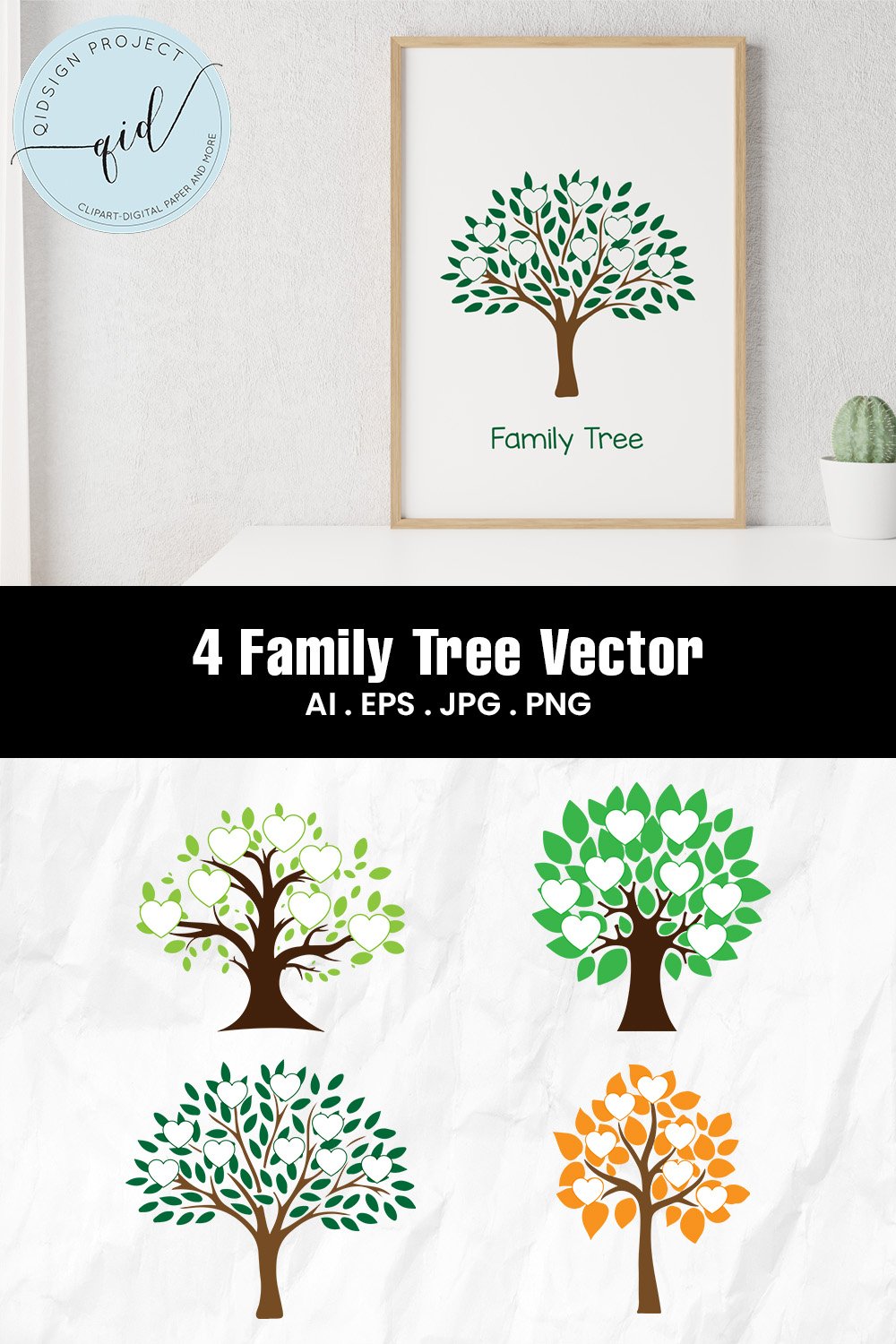 Family Tree Vector
