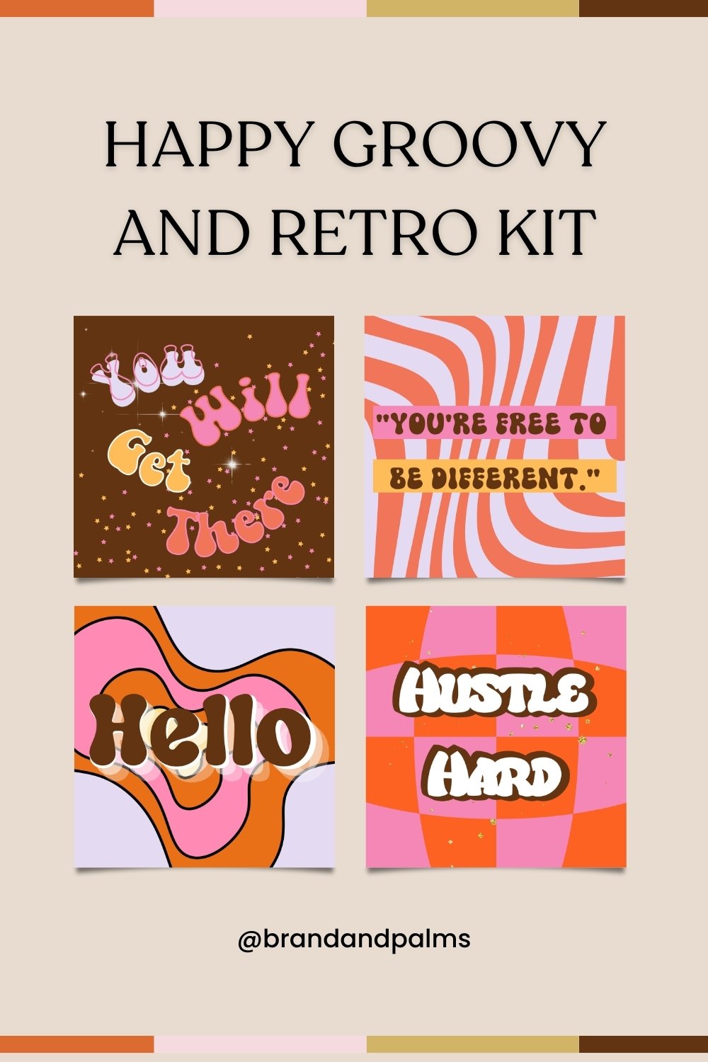 Happy Groovy And Retro Kit