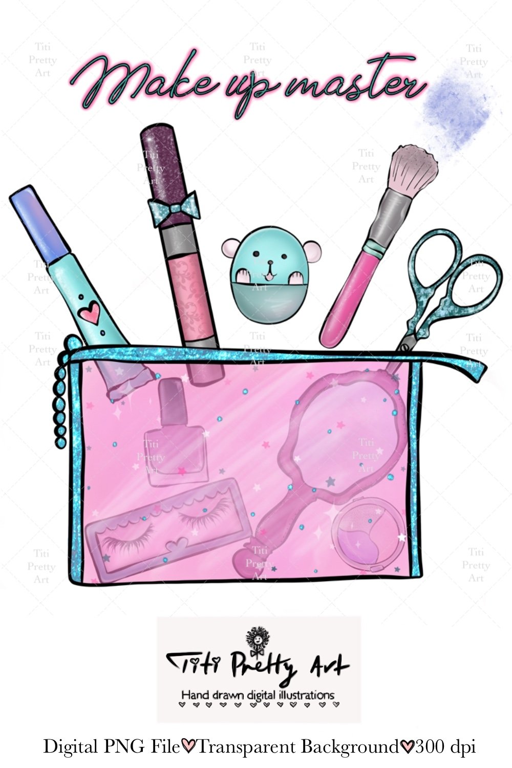 Make up Artist Logo PNG for your business tags