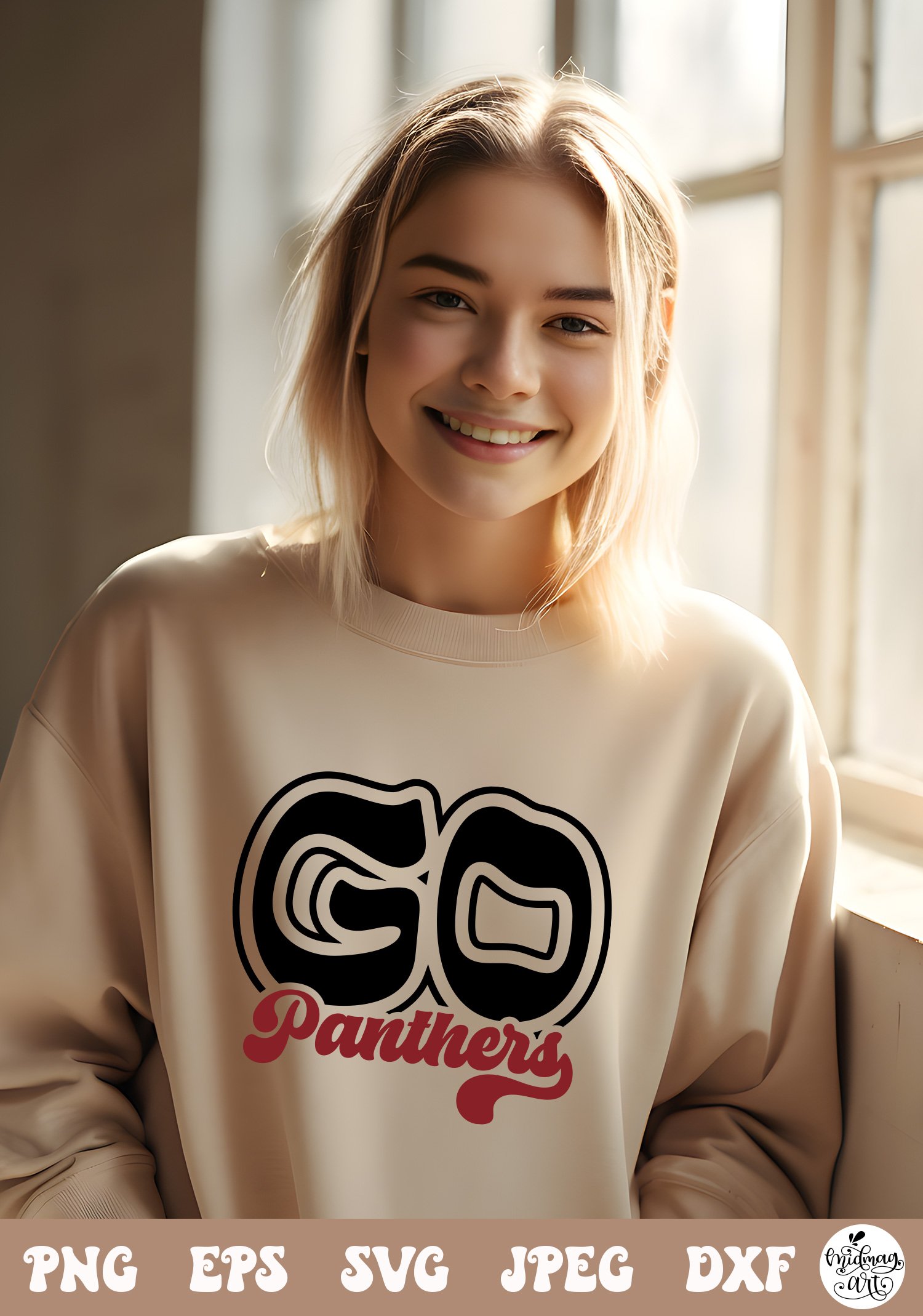 Go Panthers SV PNG, Panthers Football, Go Football Png