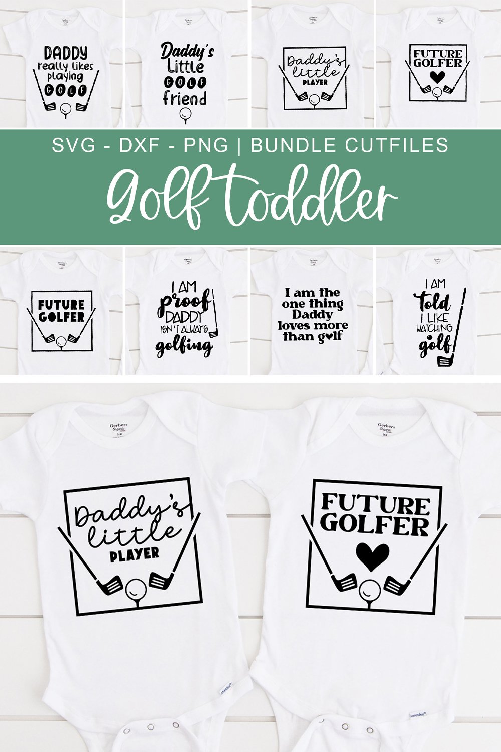 Baby golf SVG Bundle