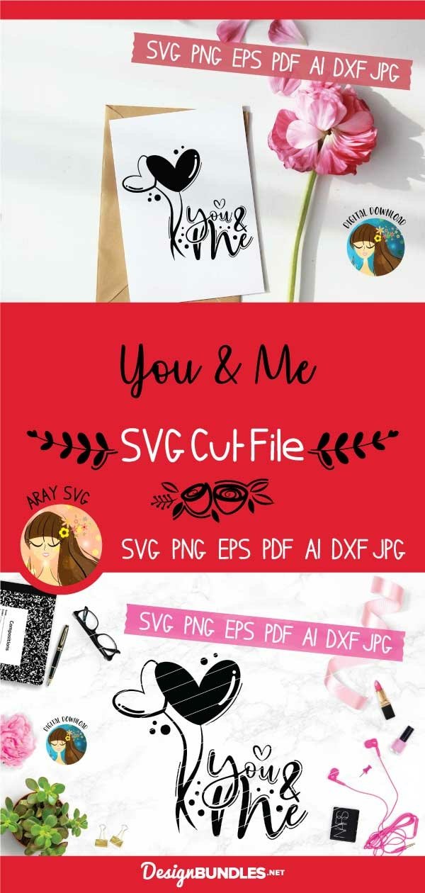 You & Me Svg (1153919)