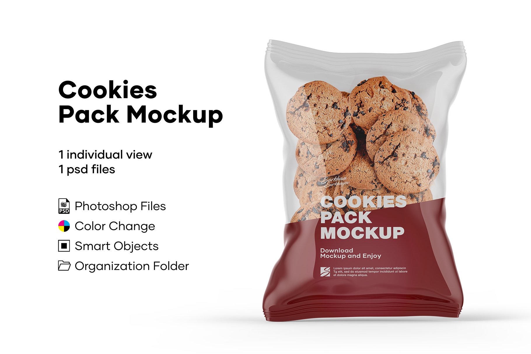 Cookies Pack Mockup (775521)