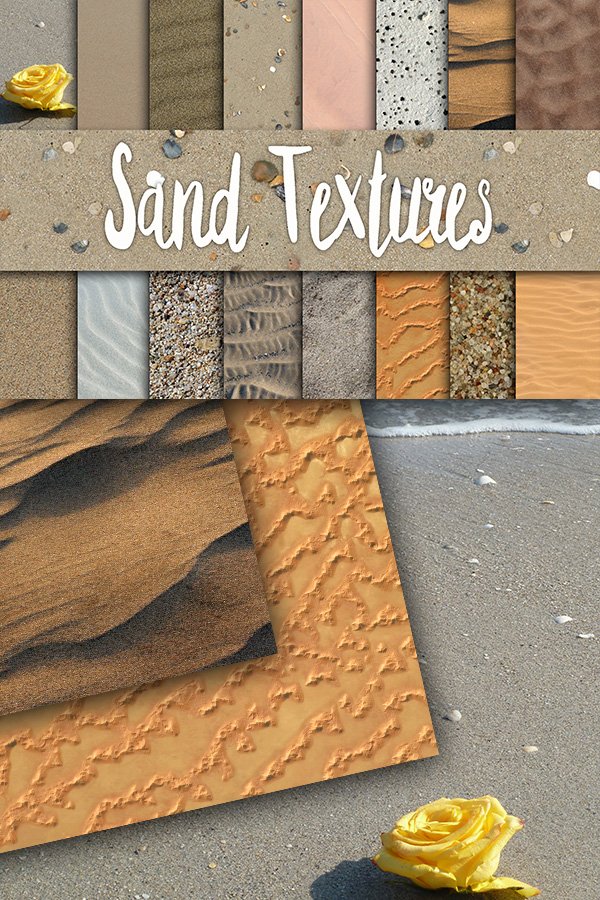 Sand Textures Digital Paper (37534)