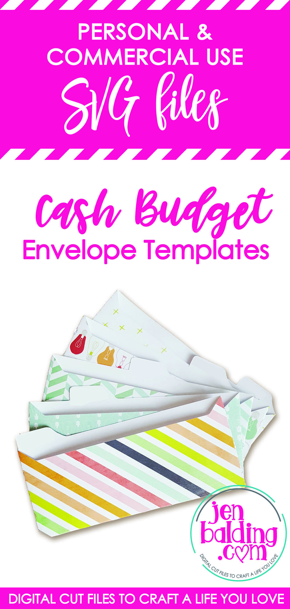 Cash Budget Envelope Templates