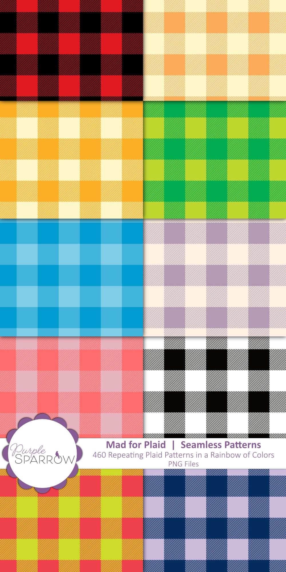 Mad for Plaid | Seamless Pattern Collection