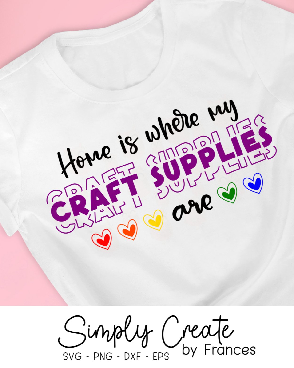 Craft Supplies SVG, Crafty, Craft Room SVG