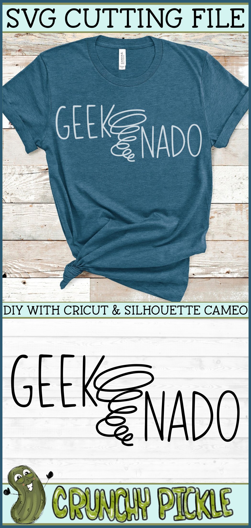 Geek-Nado Tornado Funny Phrase svg (238270) | SVGs | Design Bundles